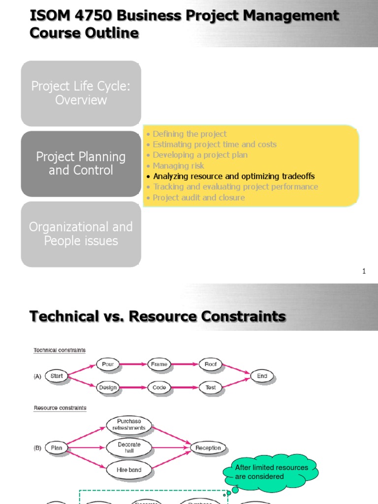 08 Resources | PDF | Mathematical Optimization | Project Management