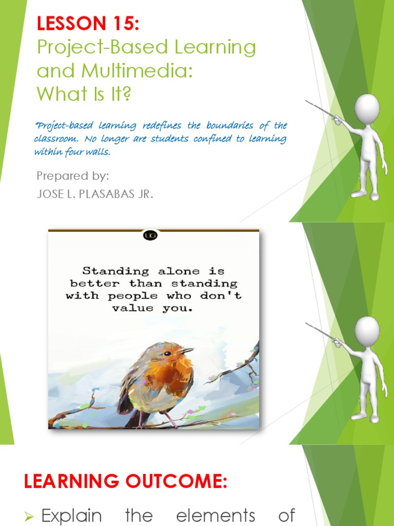 L15 Prefinal Project Based Learning and Multimedia | PDF | Project ...