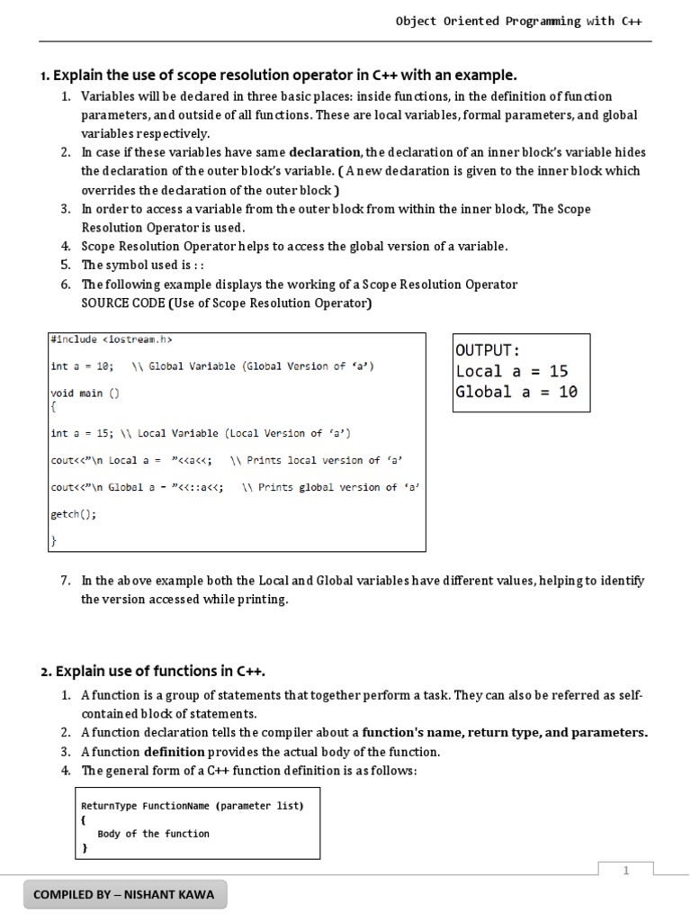 03 C Notes Pdf Pdf Inheritance Object Oriented Programming Constructor Object