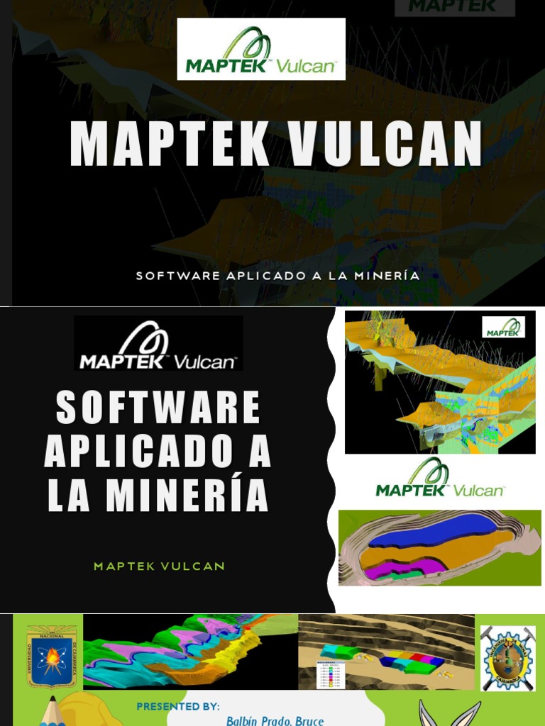 Maptek Vulcan | Minería | Software