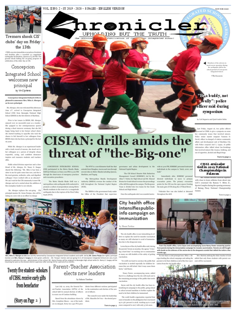 School Newspaper | PDF | Metro Manila