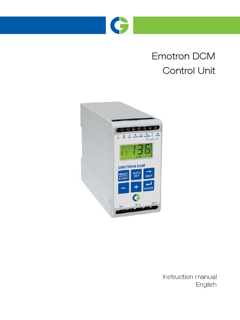 Manual de Instrucciones DCM PDF | PDF | Relay | Transformer