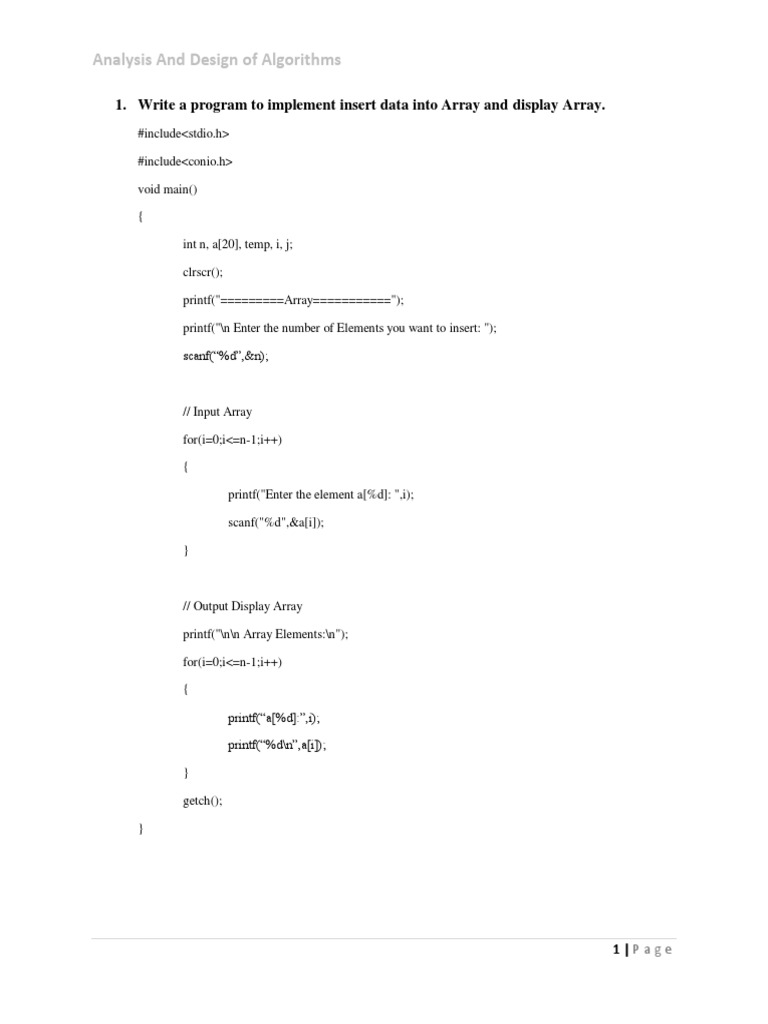 ADA Practical Solution | PDF | Exponential Function | Mathematical ...