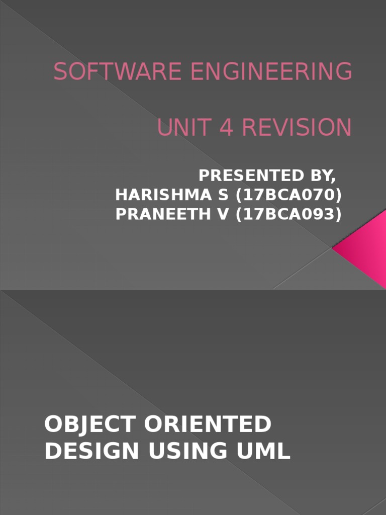 Software Engineering | PDF | Software Design Pattern | Object Oriented Programming