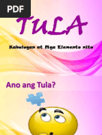 Ang Tulang Liriko at Mga Uri Nito | PDF