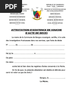 Attestation de déclaration de perte | PDF | Justice | Action légale