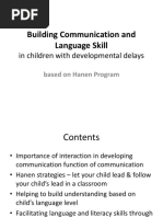 Hanen FUNdamentals Handout3 | PDF | Human Communication | Learning