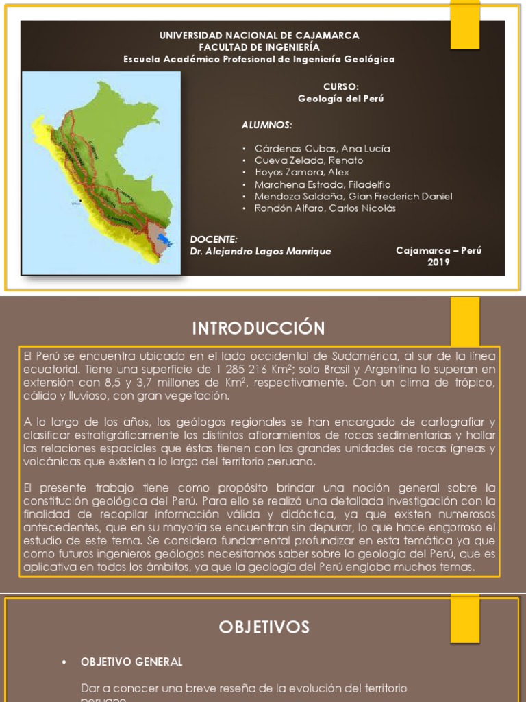 Faja Andina, Subandina e Importancia Geológica | PDF | Andes | Geología