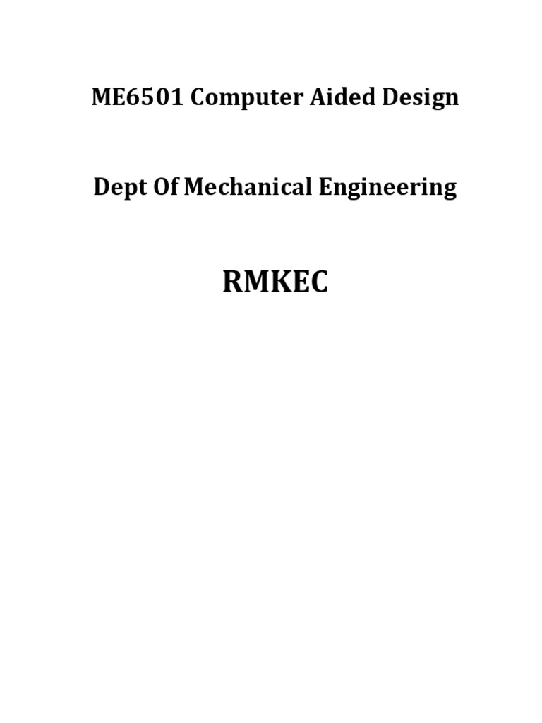 Computer Aided Design | PDF | Engineering Design Process | Coordinate ...