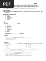 Literature Short Story Elements Worksheet | PDF