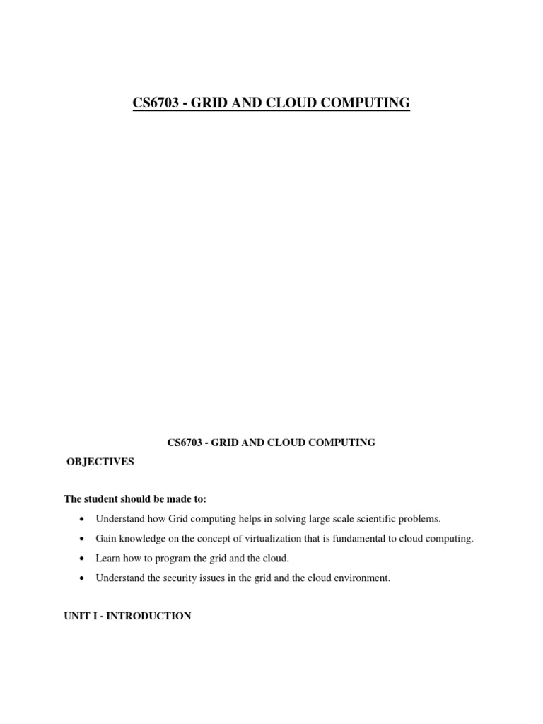 Cs6703 QB Cse | PDF | Apache Hadoop | Cloud Computing