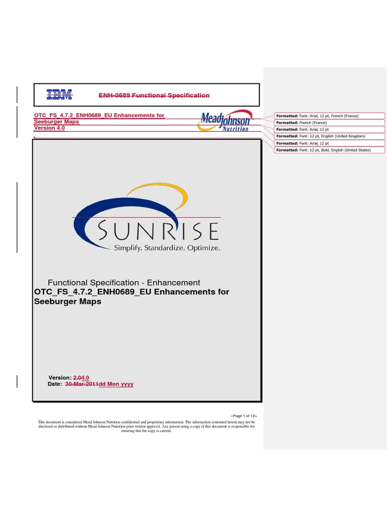 Enhancements for Seeburger Maps | PDF | Arial | Specification ...