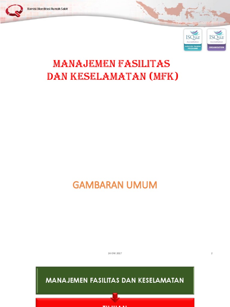 Manajemen Fasilitas Dan Keselamatan (MFK) | PDF