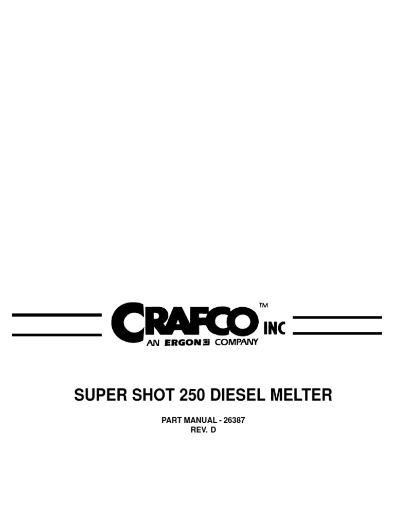 SS250 Diesel Rev D 26387 May 2005 Thru Febuary 2006 | PDF | Motor Oil ...