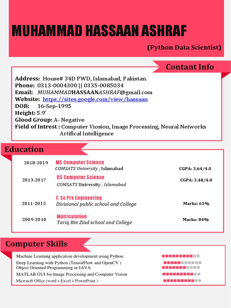 CV1.6 - Python Data Scientists | PDF | Deep Learning | Computer Vision