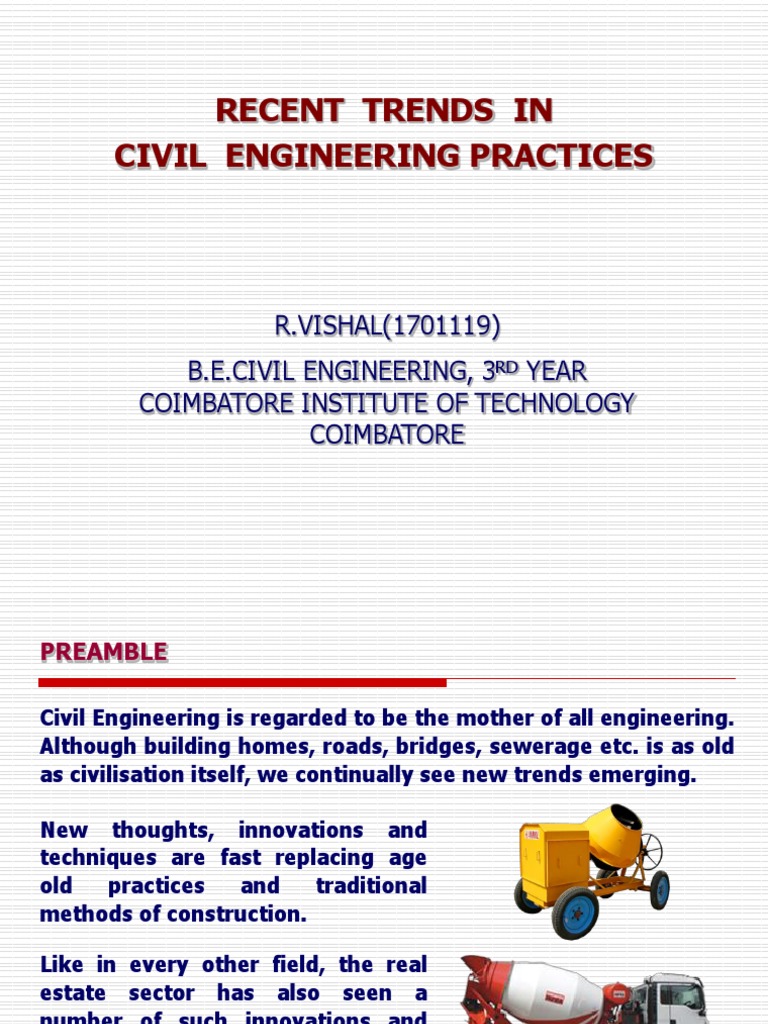 Advanced Construction Technology | PDF | Concrete | Materials