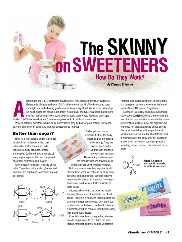 University Level Chemistry | PDF | Sugar Substitute | Tooth Enamel