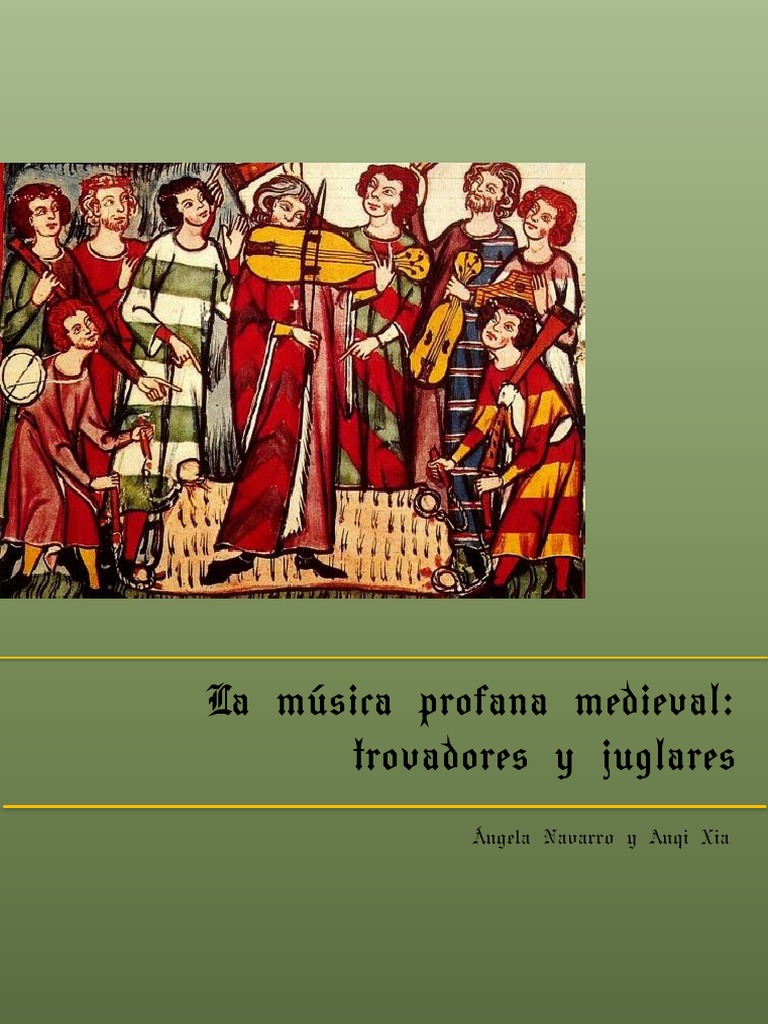 La Música Profana Medieval | PDF | Poesía | Entretenimiento (general)