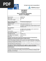 Salt Spray Test Report - Sample | PDF