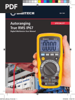 Digitech QM1529 Multimeter Manual | PDF