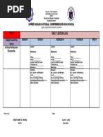 List of Contextualized Learning Materials Used or Passed | PDF | Behavior Modification | Cognition