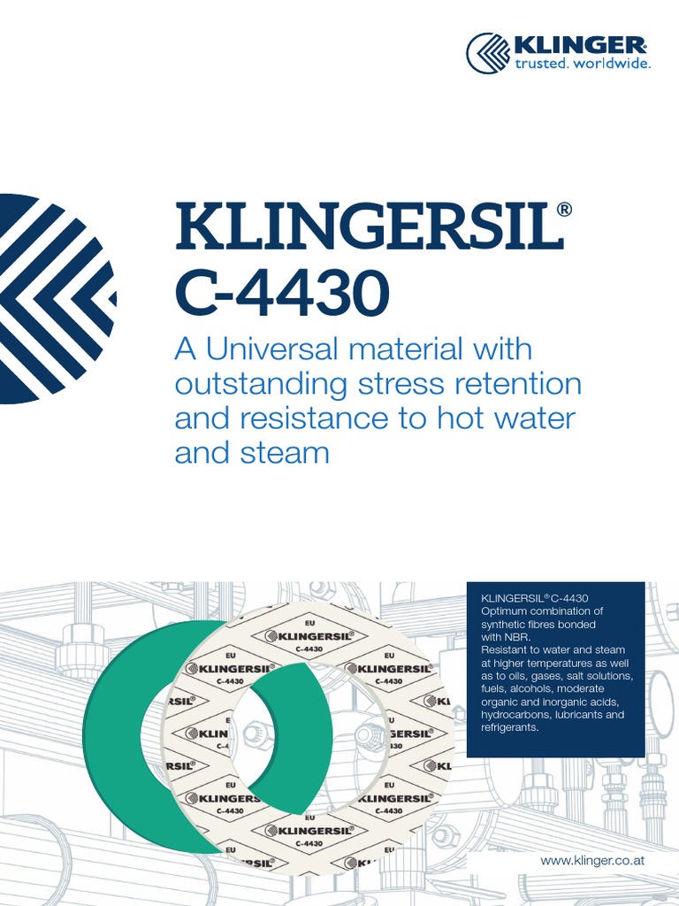 Klingersil C-4430 A e Home | PDF | Leak | Screw