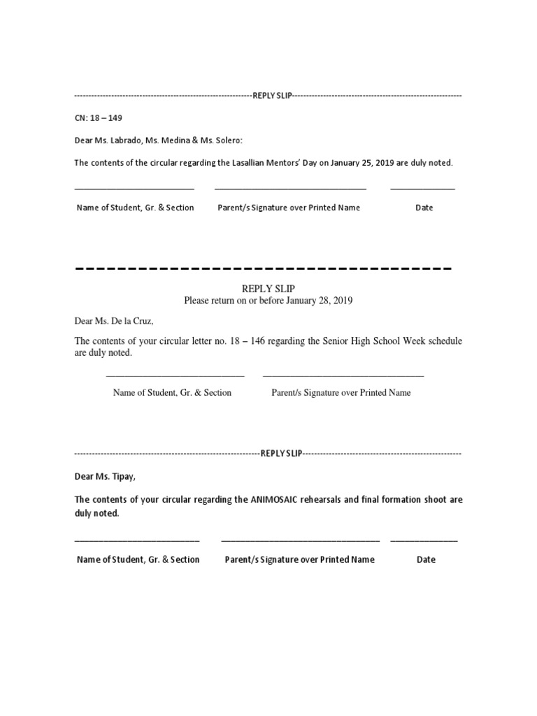 REPLY SLIP.docx | Signature | Writing