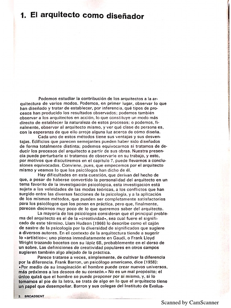 Geoffrey Broadbent - Diseño Arquitectónico - Página 10 | PDF