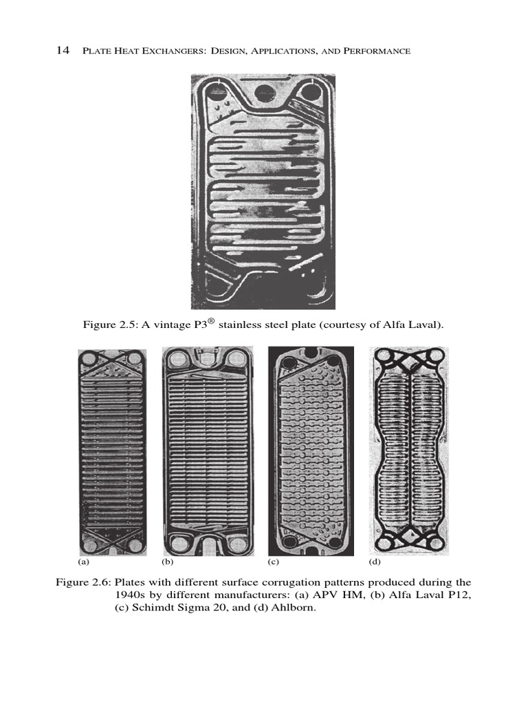 Plate Heat Exchangers: Design, Applications, and Performance | PDF