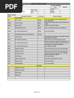 Lift Installation Inspection Checklist | PDF | Elevator | Switch