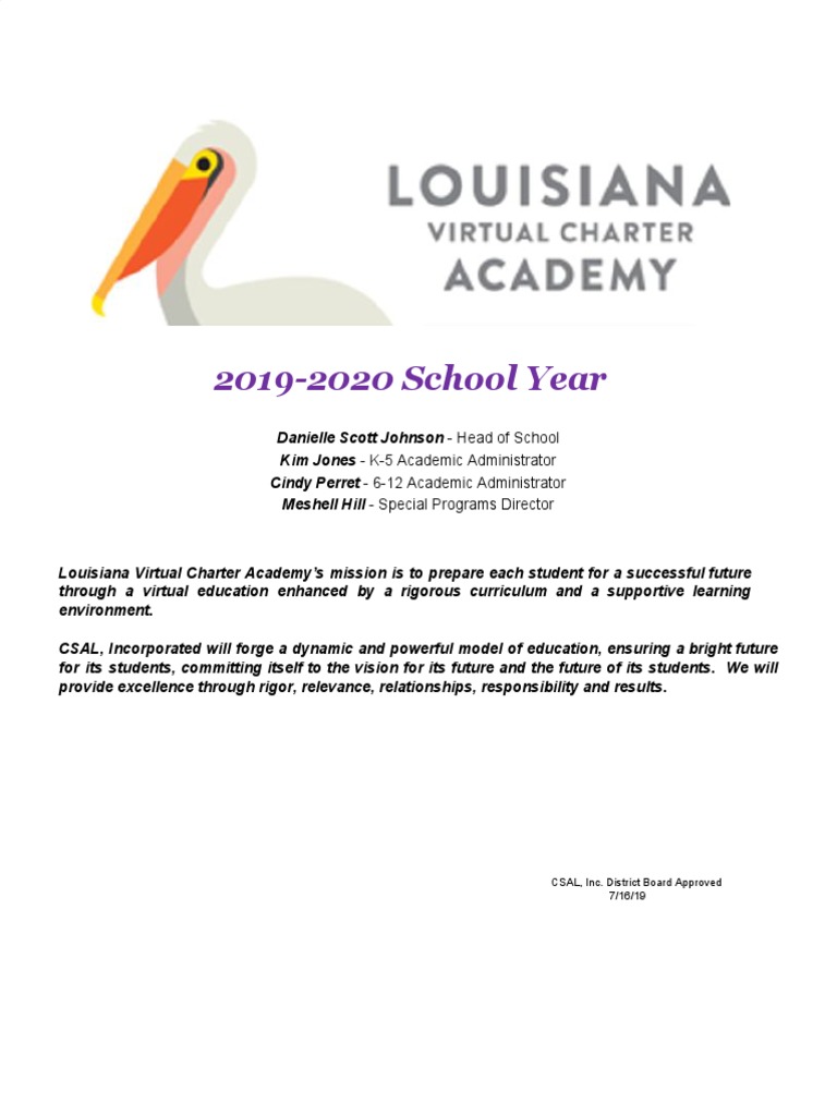 LAVCA K-12 Student and Parent Handbook 2019-2020 | PDF | Vaccines ...