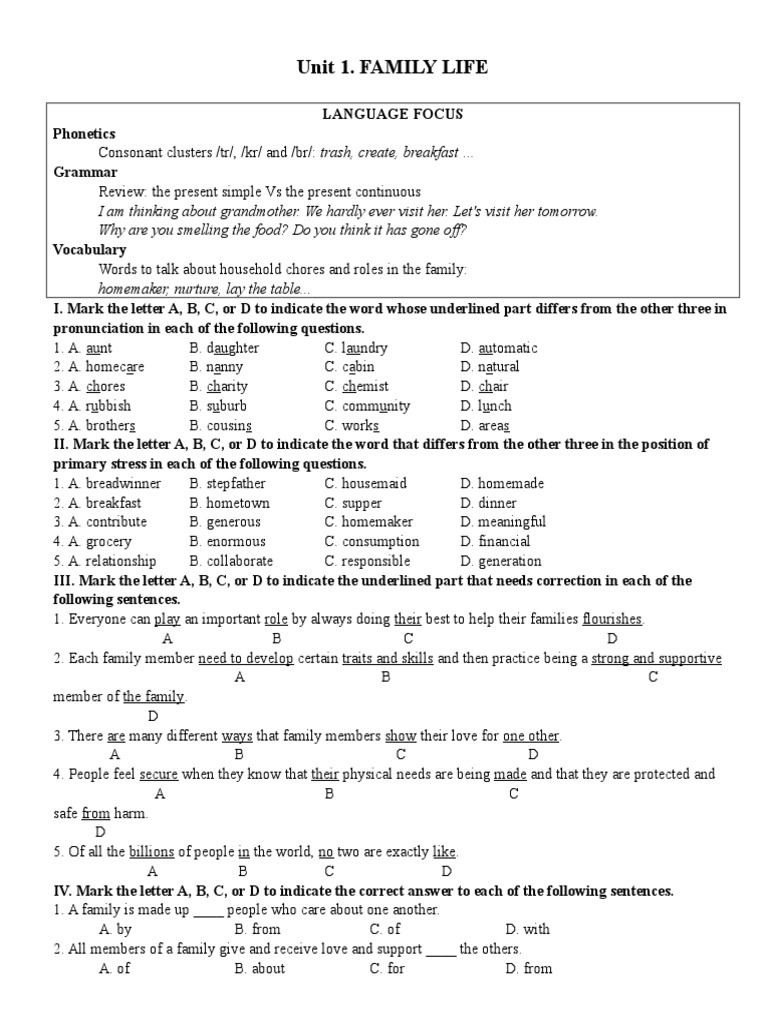 Strengthening Family Bonds: A Focus on Family Communication, Roles, and ...