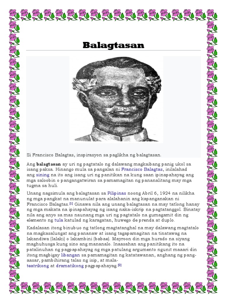 Balagtasan | PDF