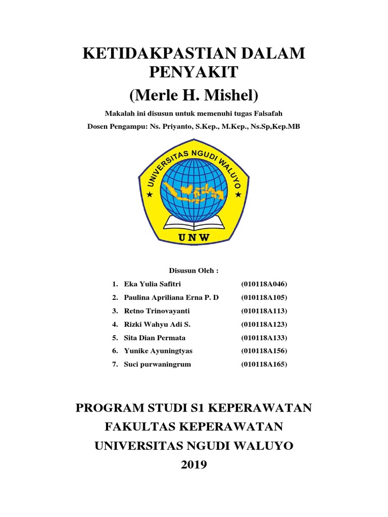 Teori Merle H. Mishel Kel. 2 Kelas B-1 | PDF
