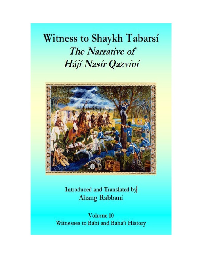 Haji Nasir Narrative Rabbani | PDF | Bahá'í Faith | Abrahamic Religions
