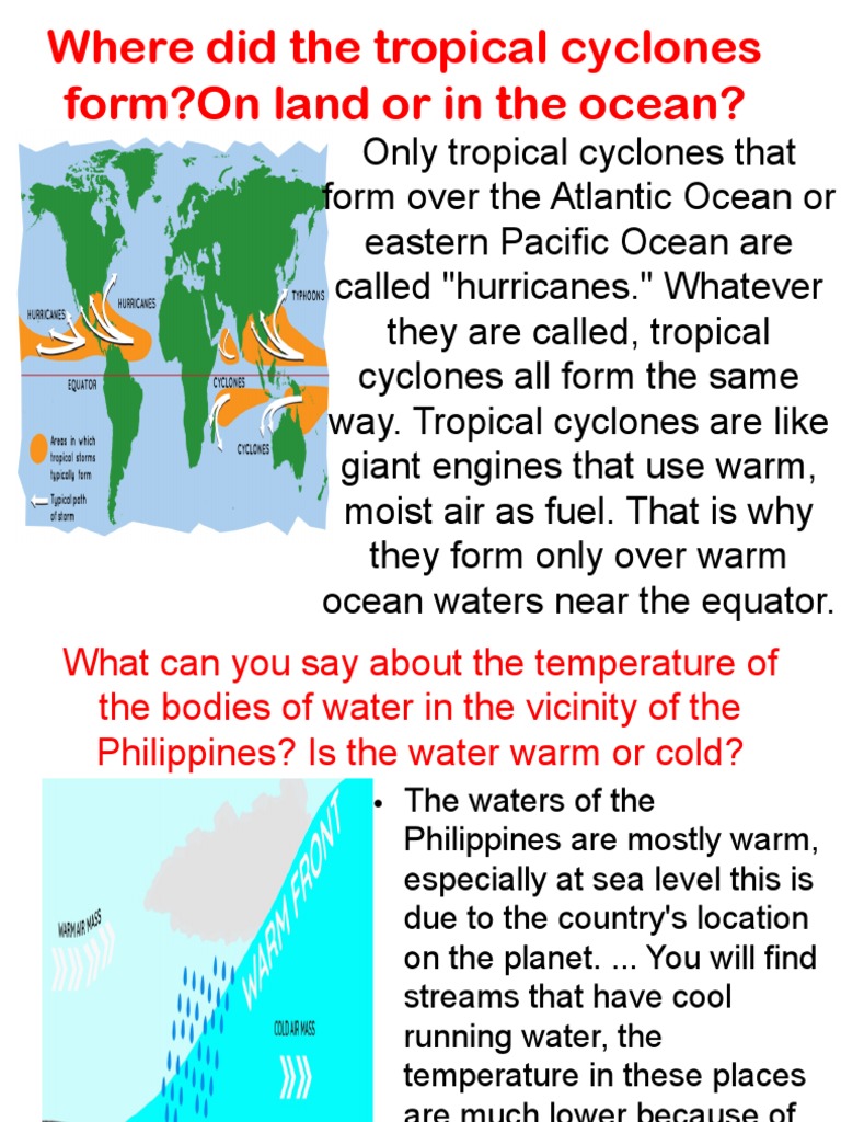 Science Day 4 Tropical Cyclones | PDF | Tropical Cyclones | Earth Phenomena