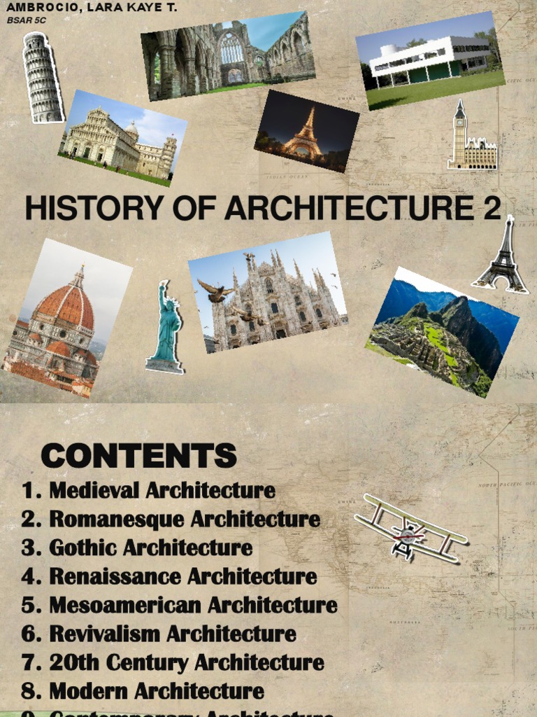 History of Architecture Overview | PDF | Castle | Components