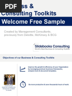 Management Consulting Toolkit Guide | PDF | Strategic Management | Income Statement