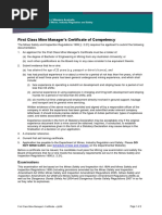 Blasting Certificate Information and Instructions | PDF | Mining ...