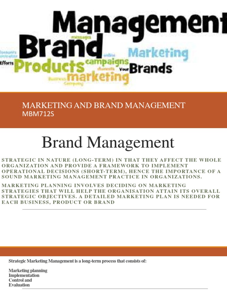 Brand Management Important | PDF | Market Segmentation | Marketing