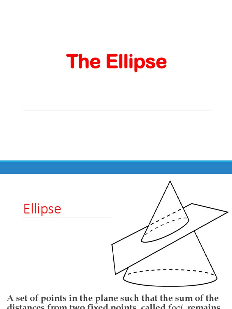 5 Ellipse | Download Free PDF | Ellipse | Manifold