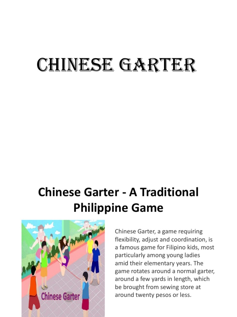 Chinese Garter | PDF