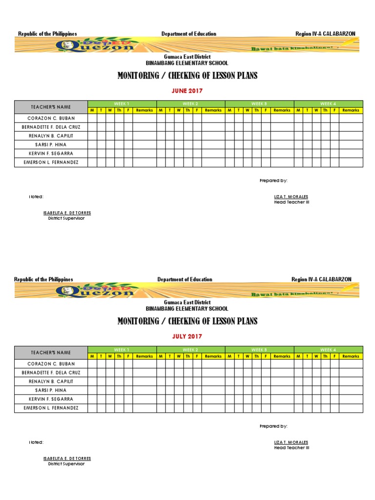 Lesson Plan Checklist | PDF | Southeast Asia | Government Related ...