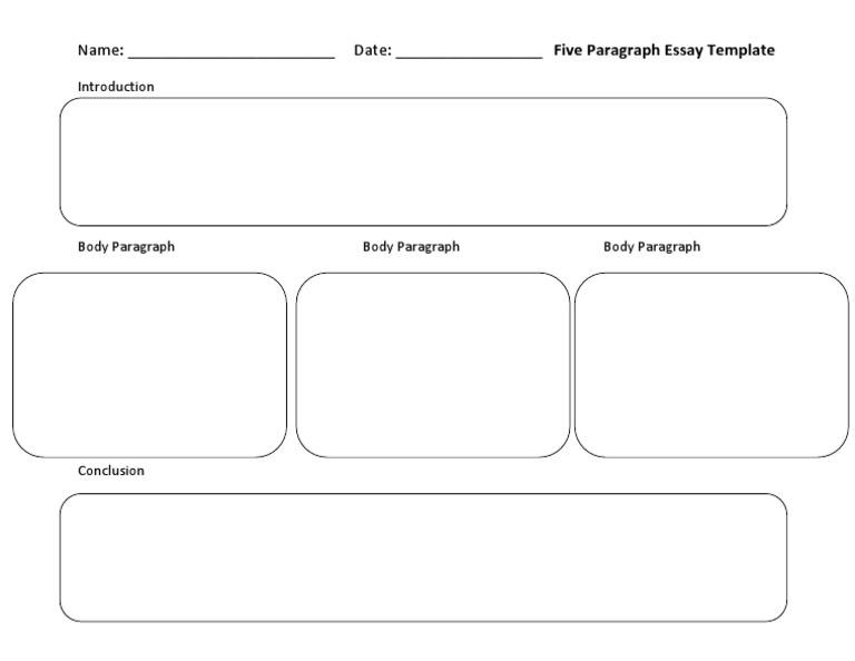 Paragraph Template-1 PDF | PDF