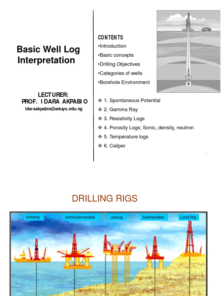 Basic Well Log Interpretation PDF | PDF | Porosity | Sedimentary Rock