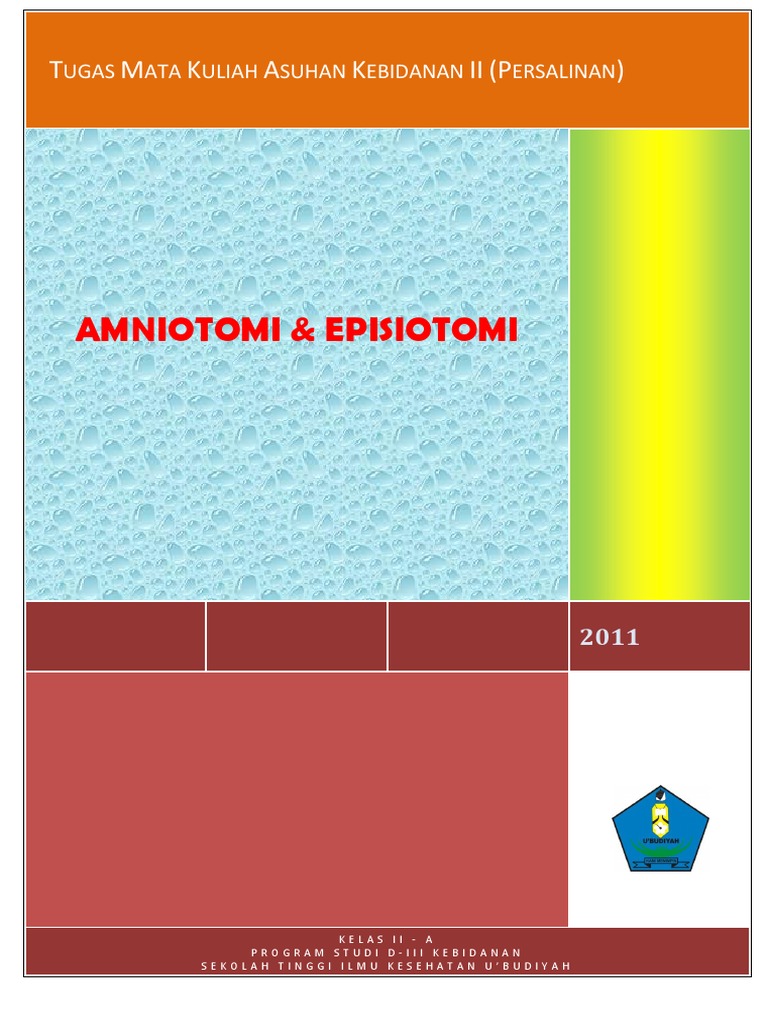 Amniotomi Dan Episiotomi | PDF