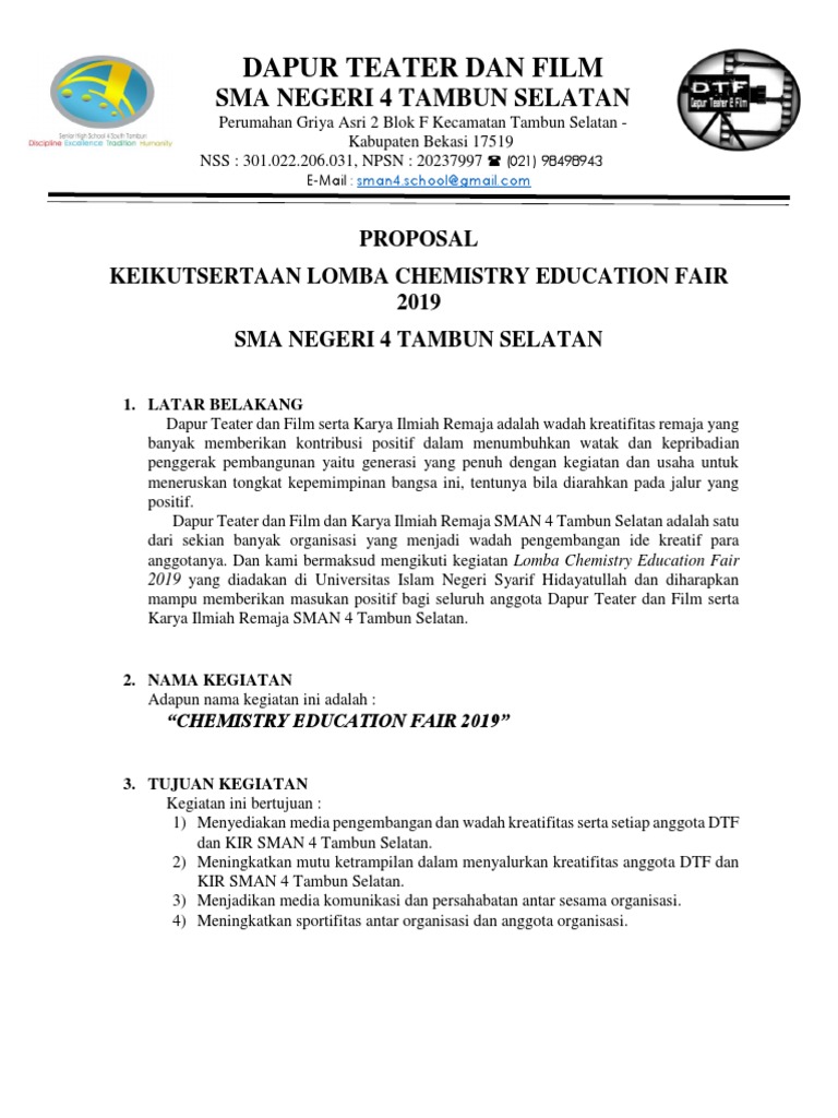 Proposal Lomba UIN 2 | PDF