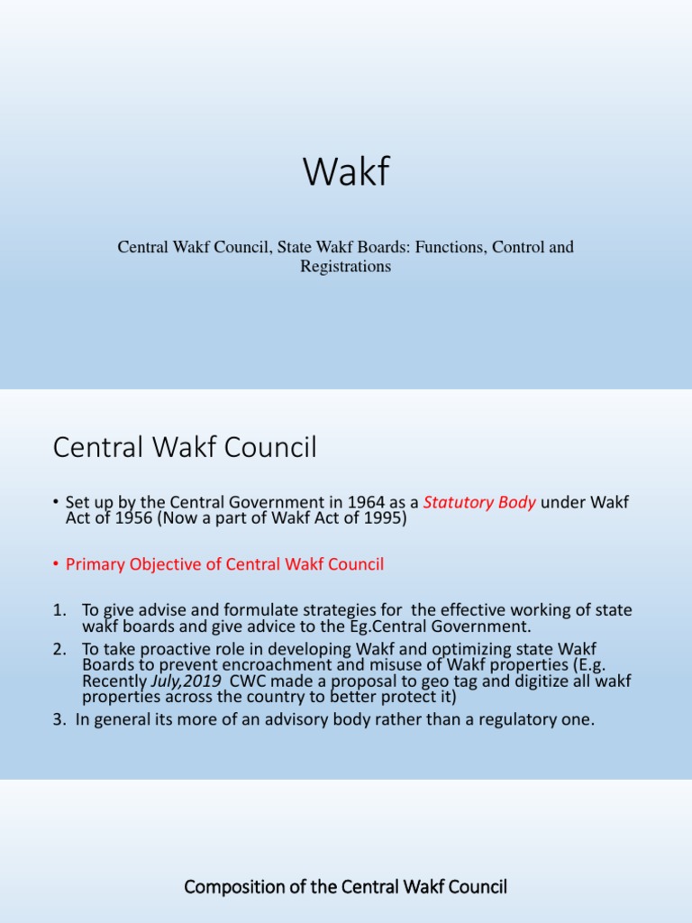 Anwin Wakf FamilyLaw | PDF | Common Law | Public Sphere