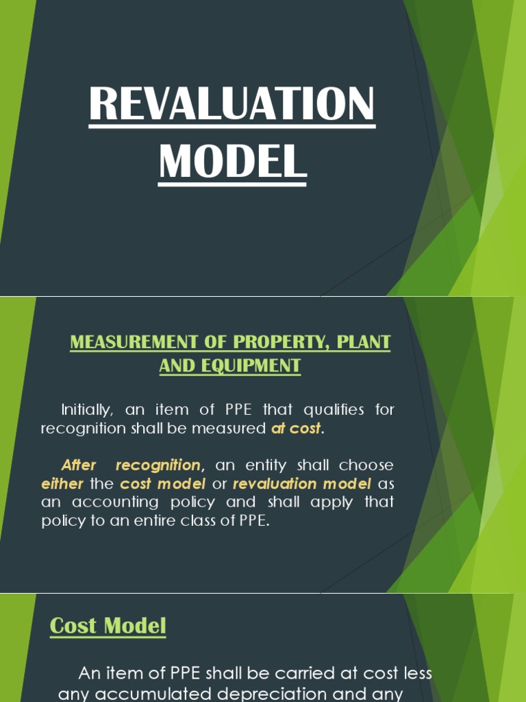 Revaluation Model