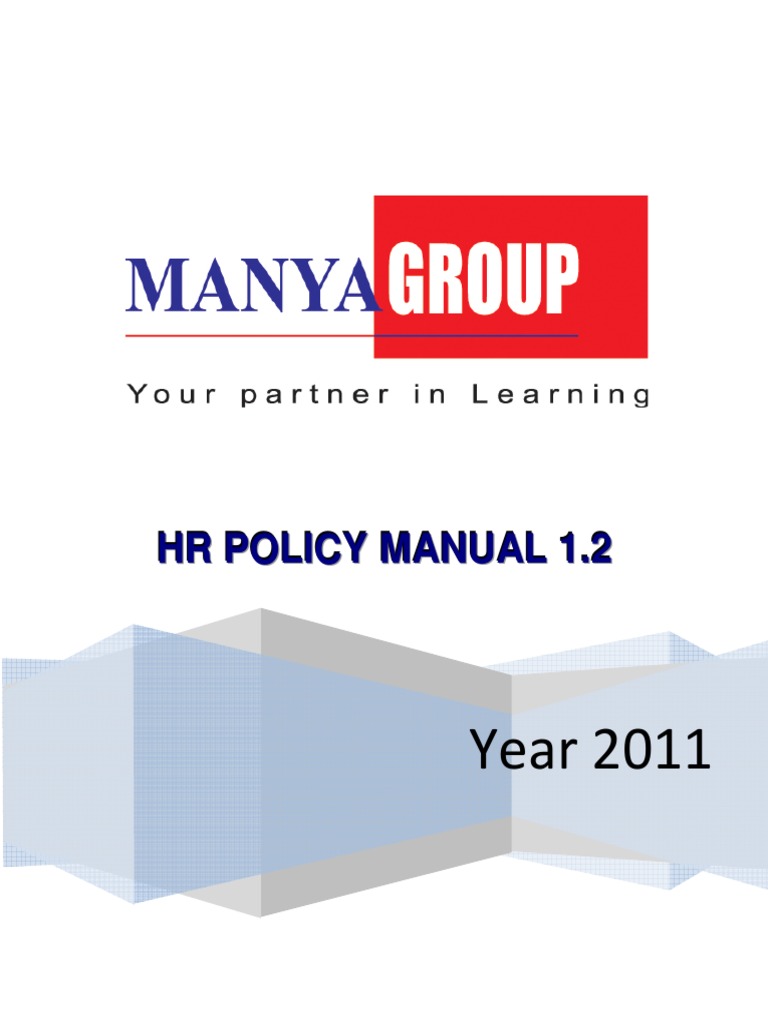HR Policy | Download Free PDF | Human Resources | Employment